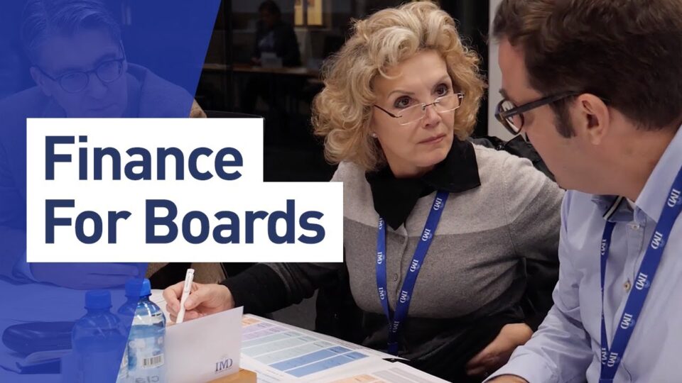Finance Training for Boards Members - Make Smart Finance Decision