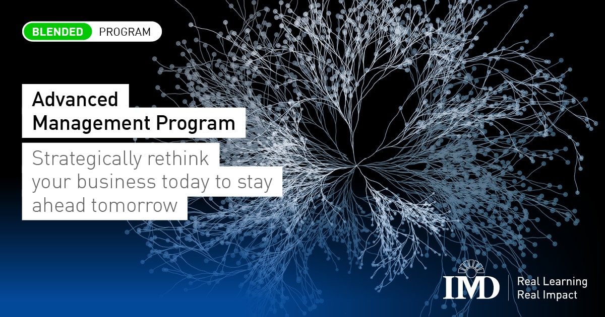 Advanced Management Program - Rethink your business strategy