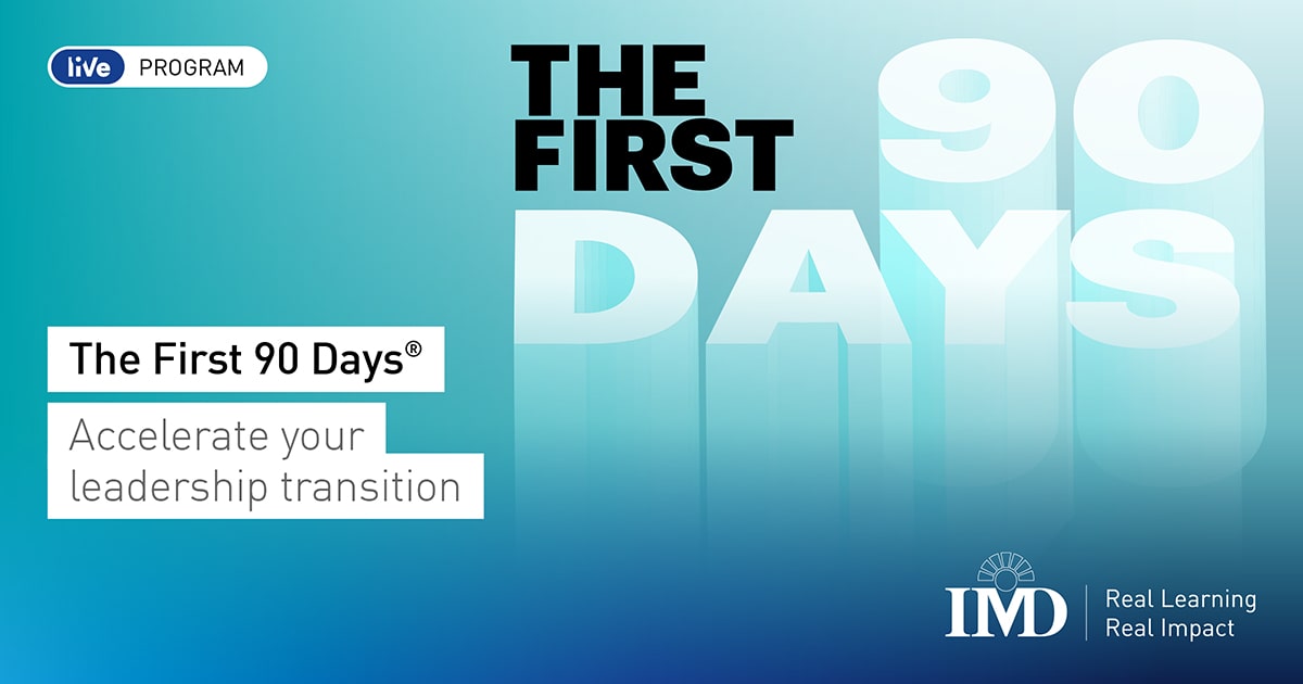 The First 90 Days® - Career Transition Program from IMD