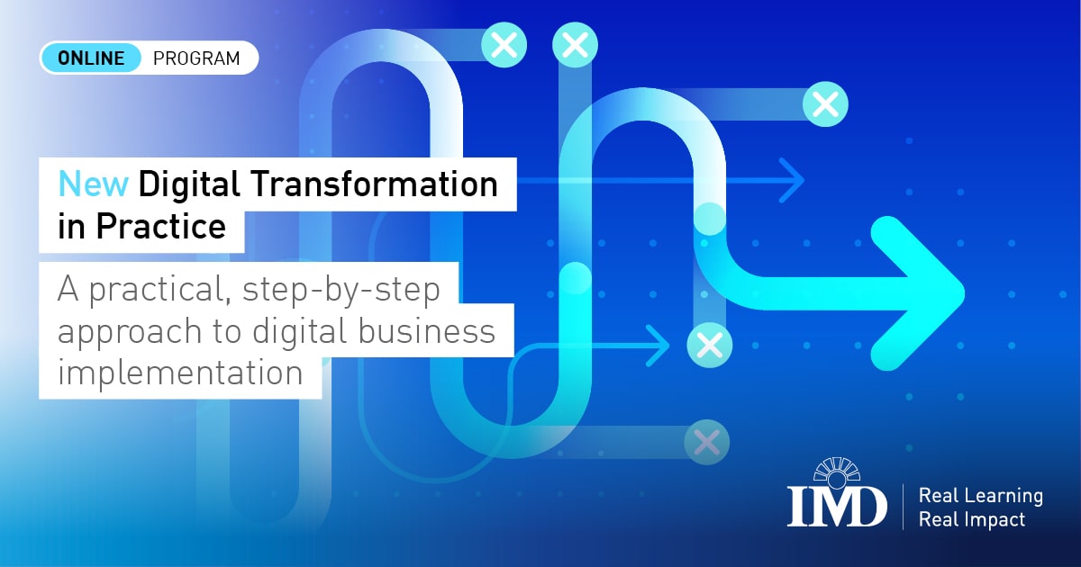 Digital Transformation in Practice - IMD online program