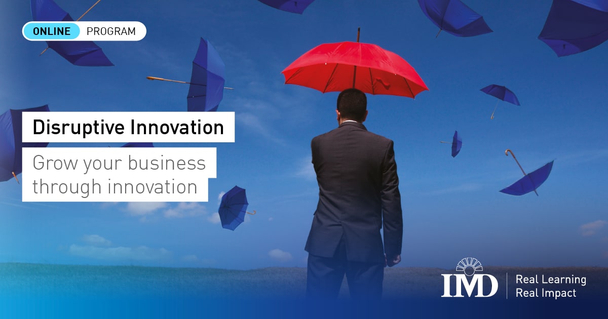 Disruptive Innovation Online Course - Business growth through innovation