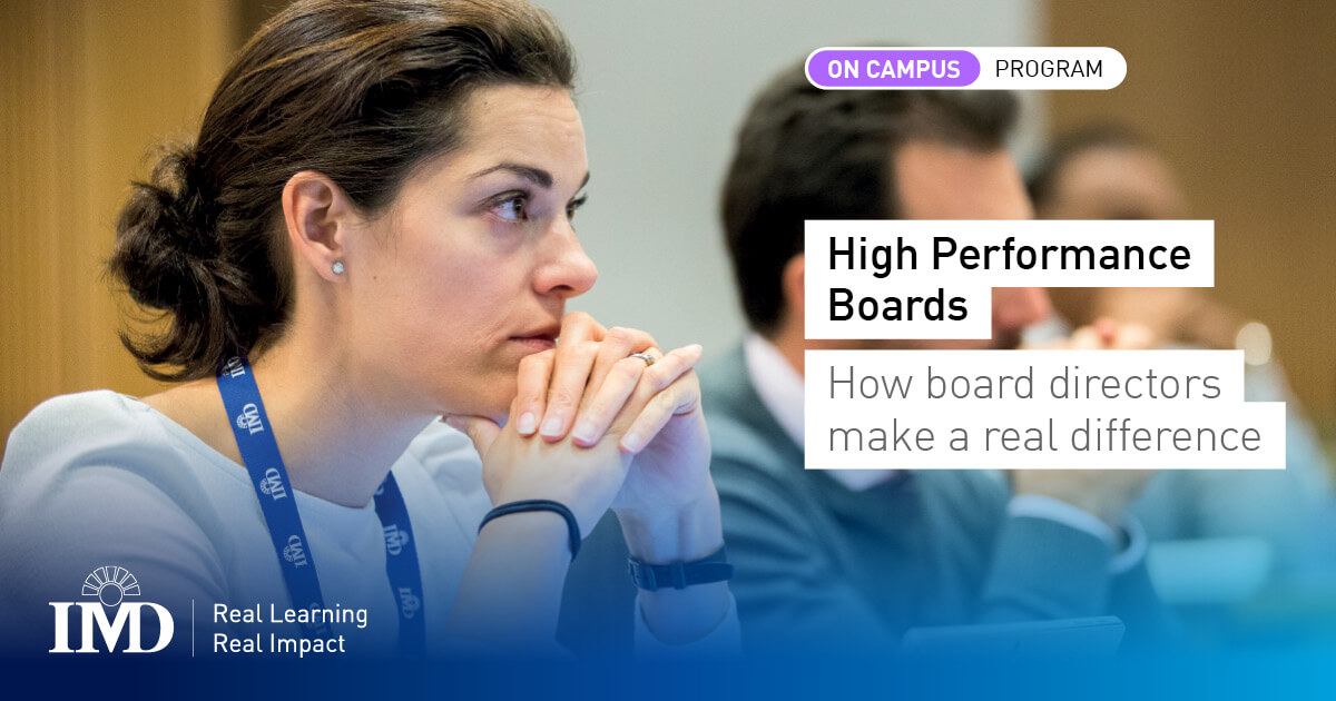 High Performance Boards - Essential Board Training Program