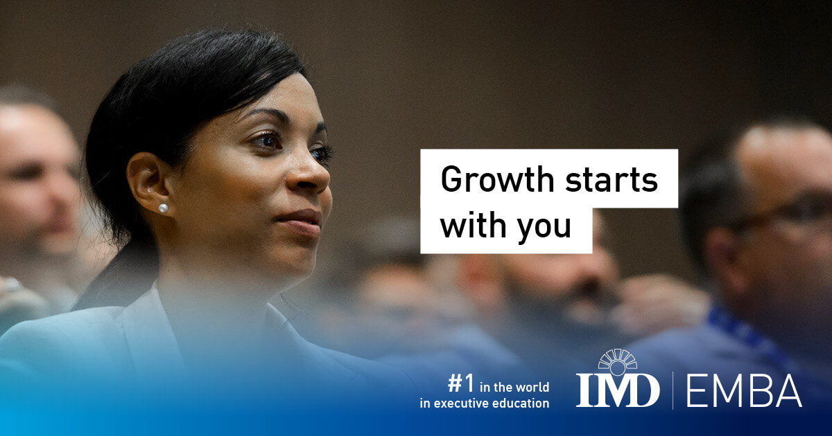 Executive MBA - 15-19 months part-time - IMD Business School