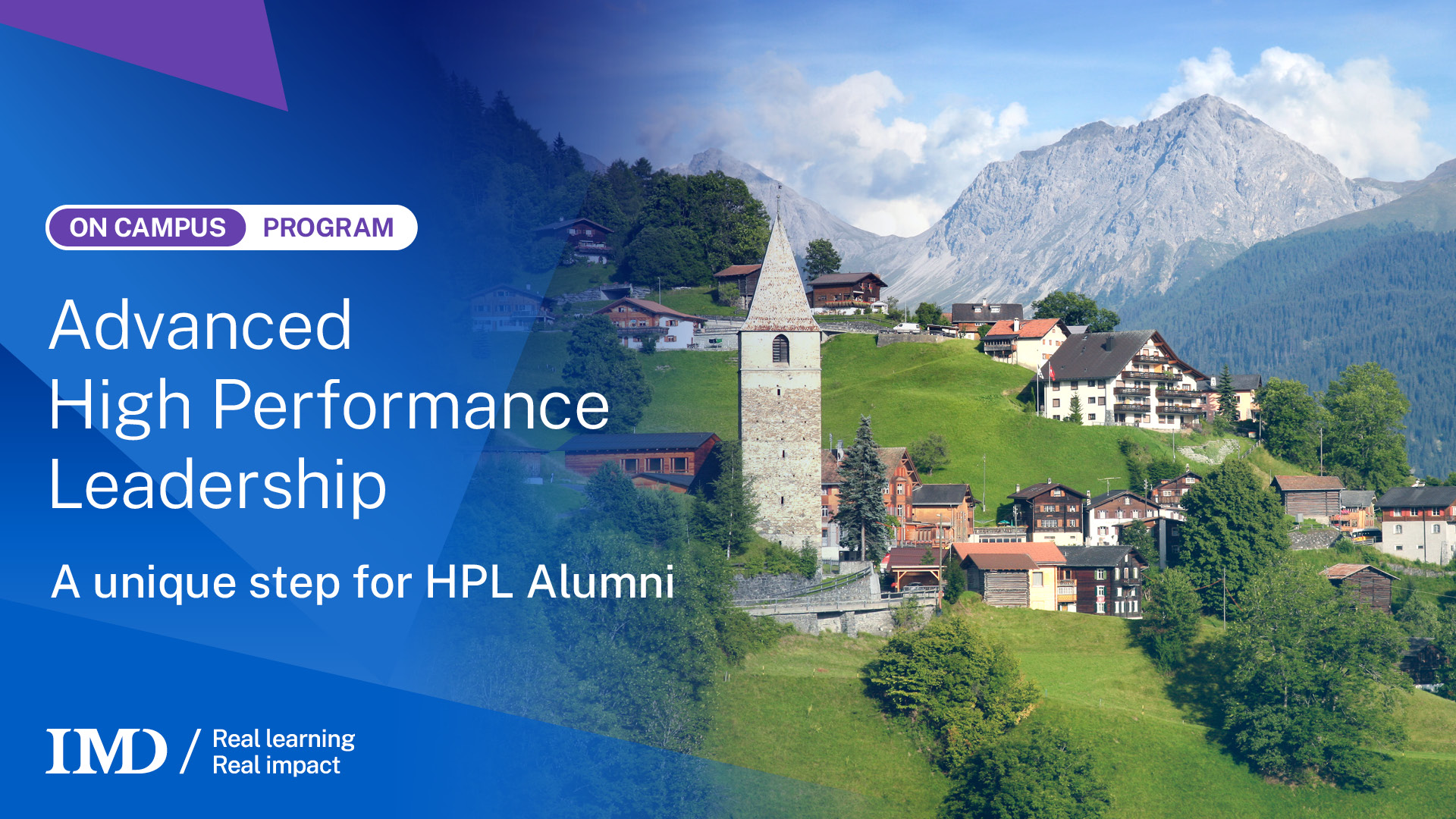 Advanced High Performance Leadership Program - Leadership training