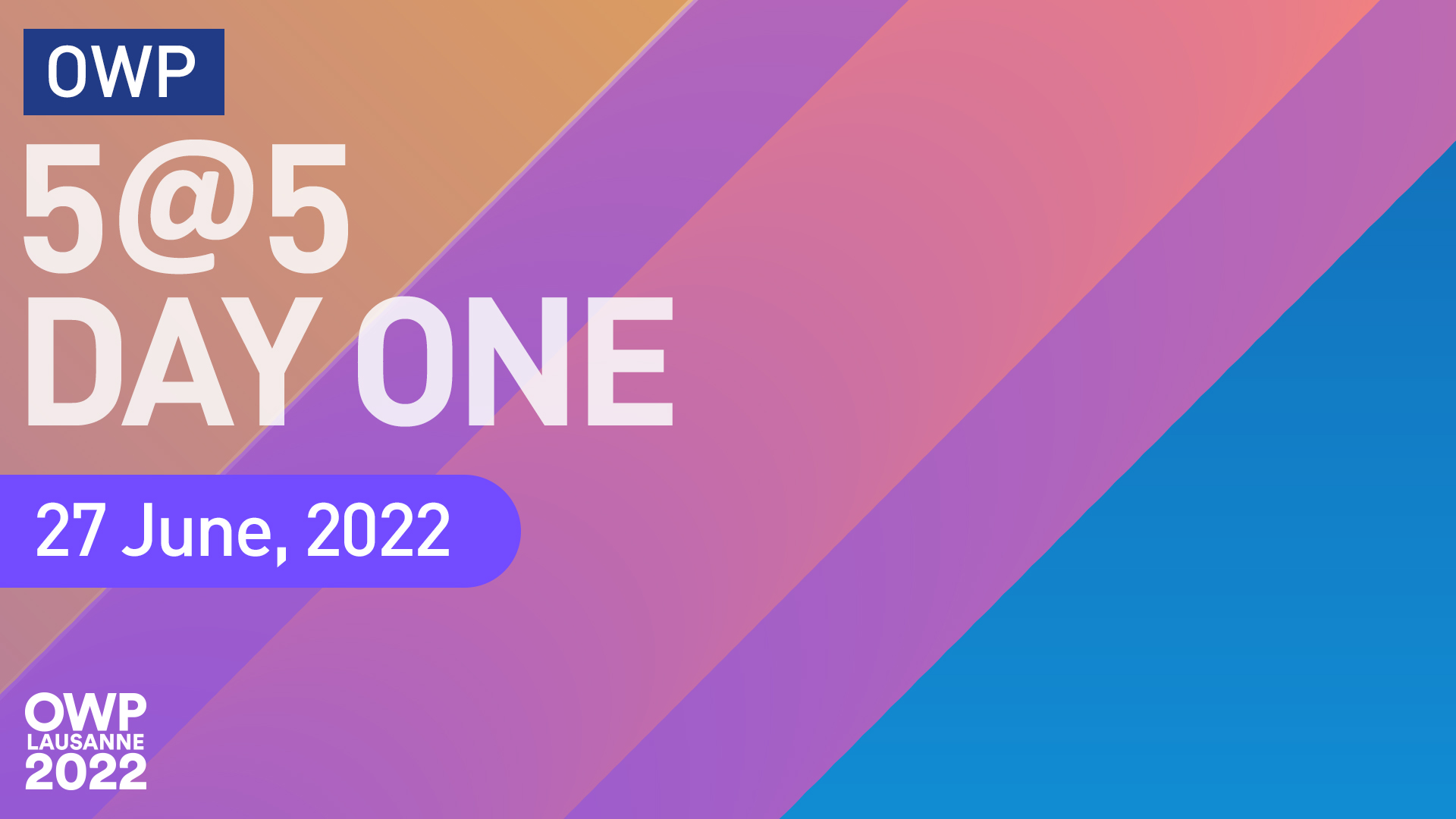 How to equip your organization for an uncertain future: Day 1 at OWP