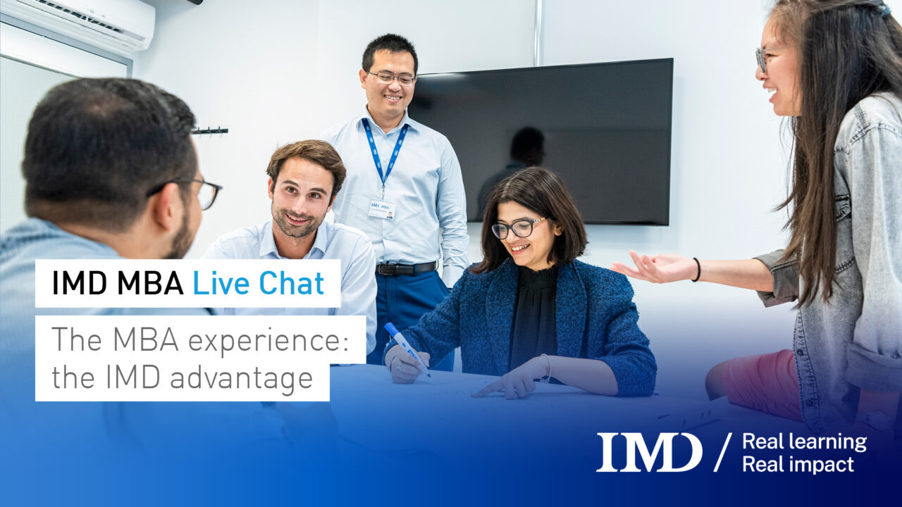 IMD MBA Events - Master of Business Adminitsration
