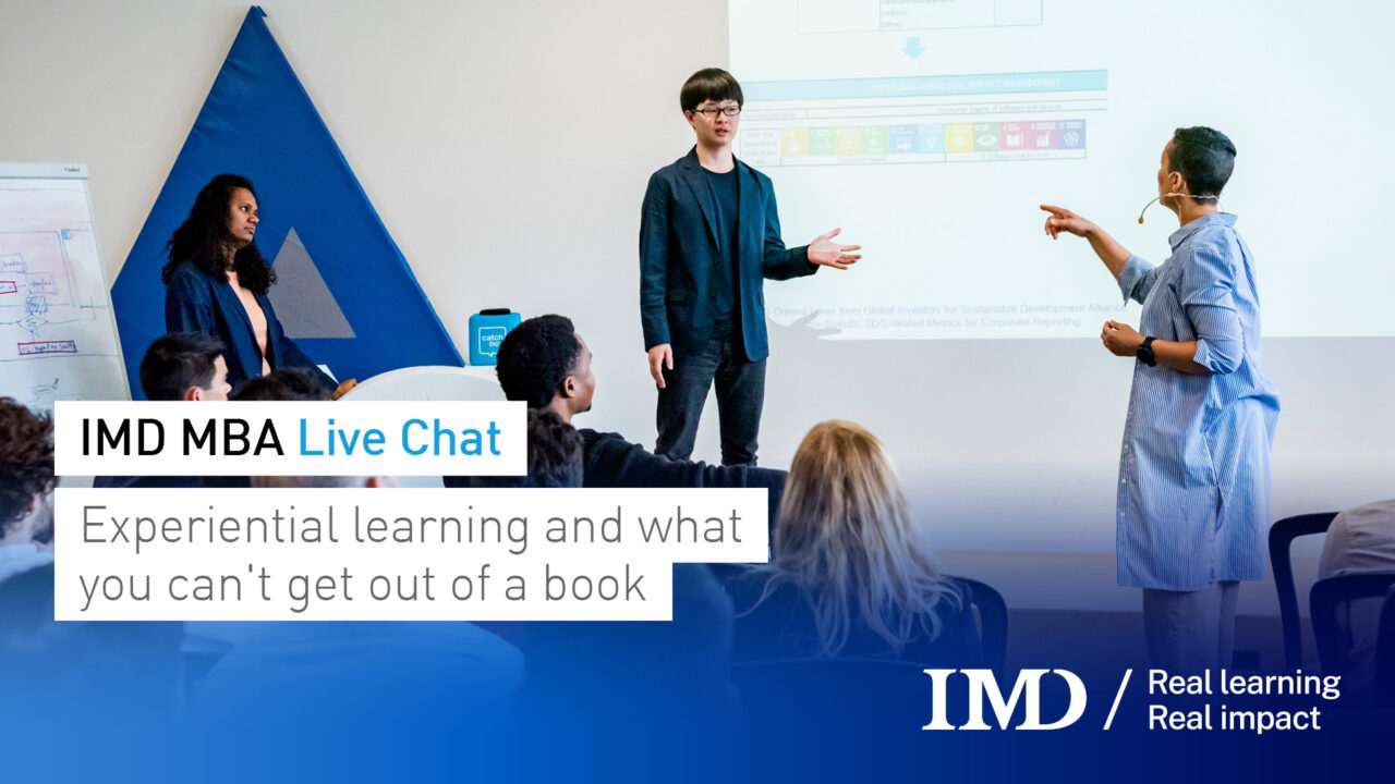 IMD MBA Events - Master of Business Adminitsration