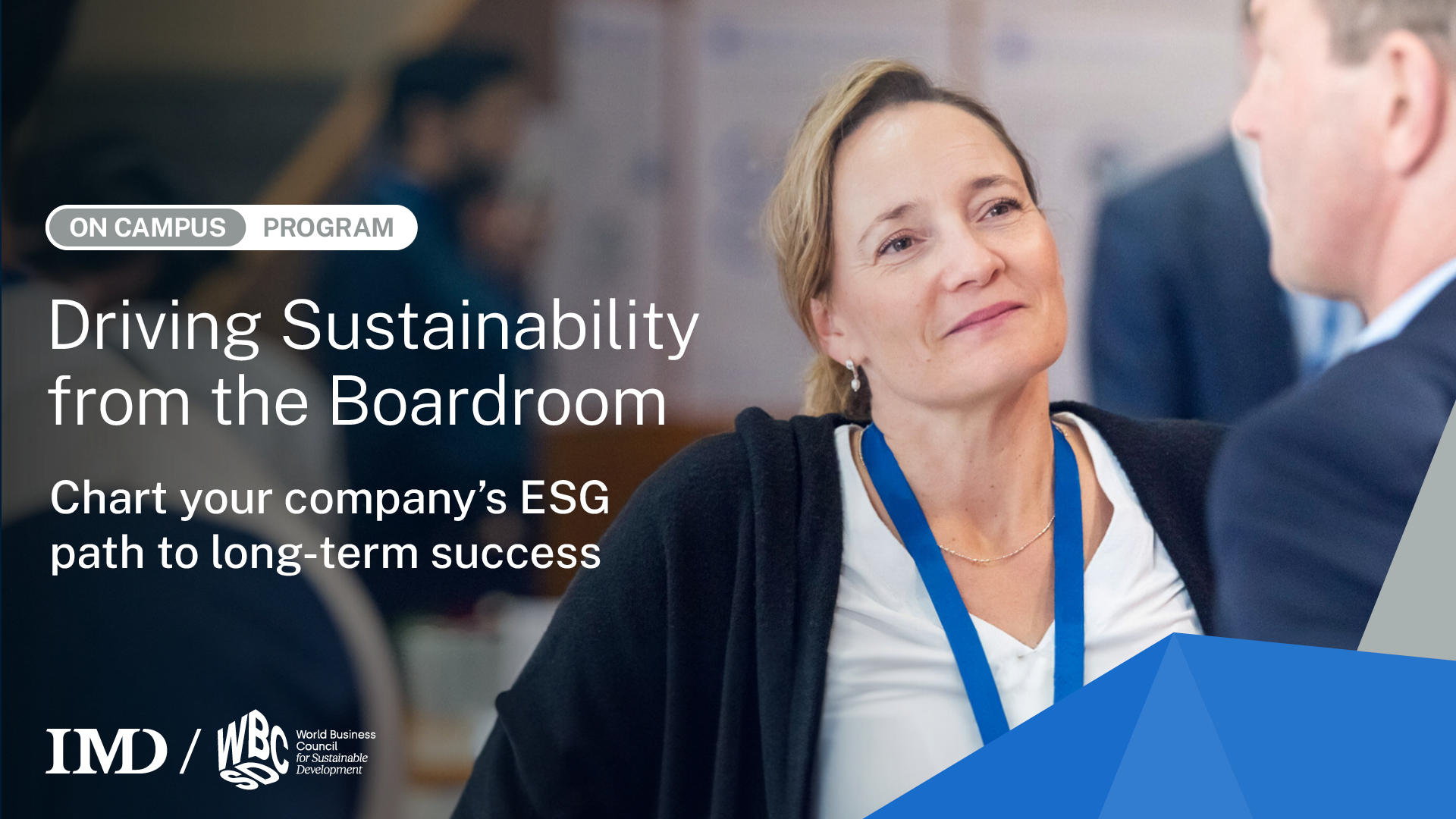 Driving Sustainability from the Boardroom - ESG Board Program