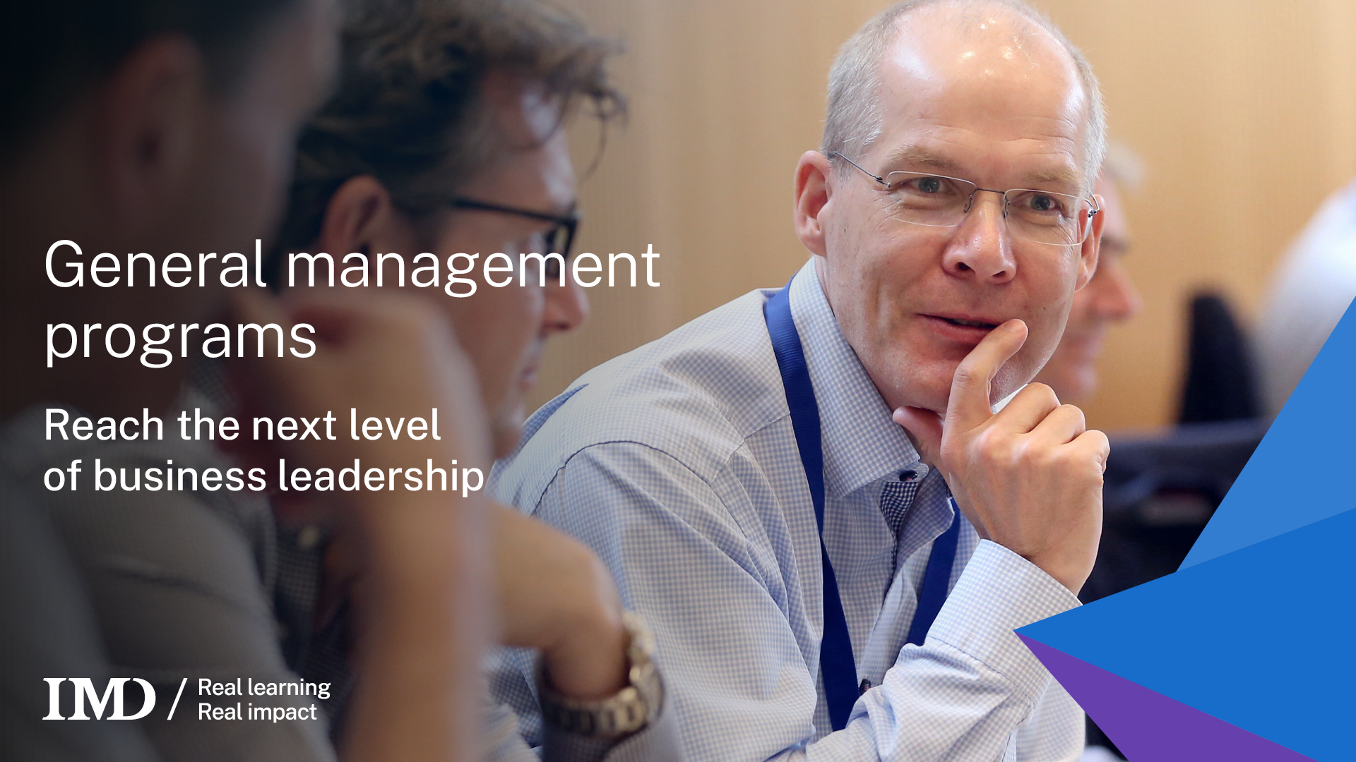 General Management Programs - IMD Business School