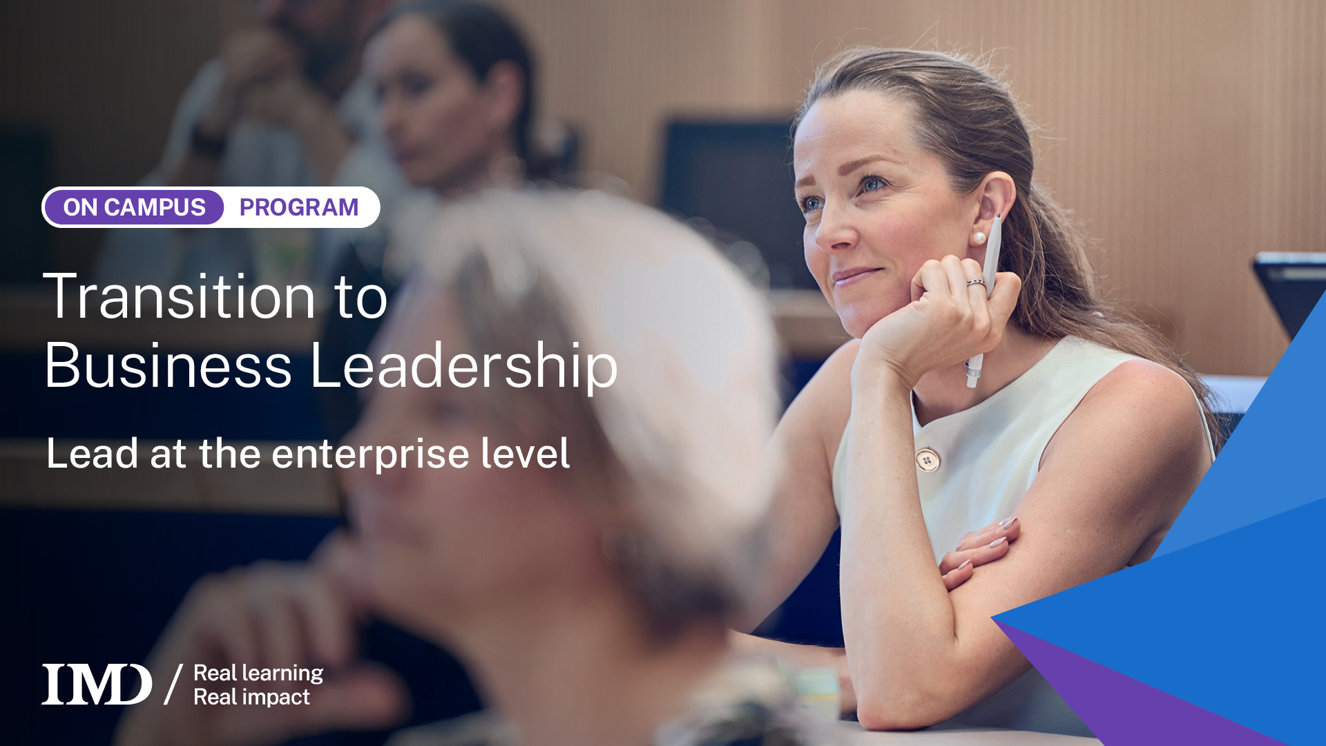 Transition to Business Leadership - Meet your Program Director