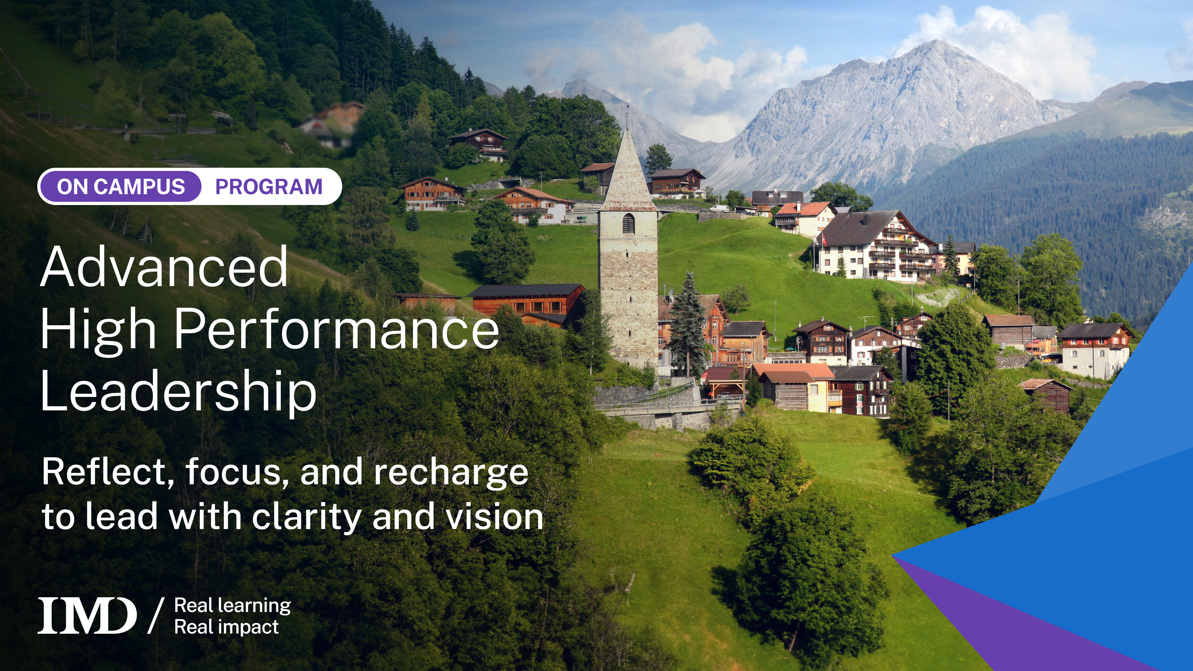 Advanced High Performance Leadership - Meet your program director