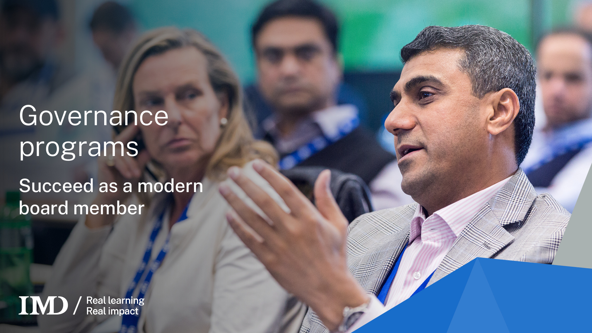 Board & Governance Programs - IMD Business School