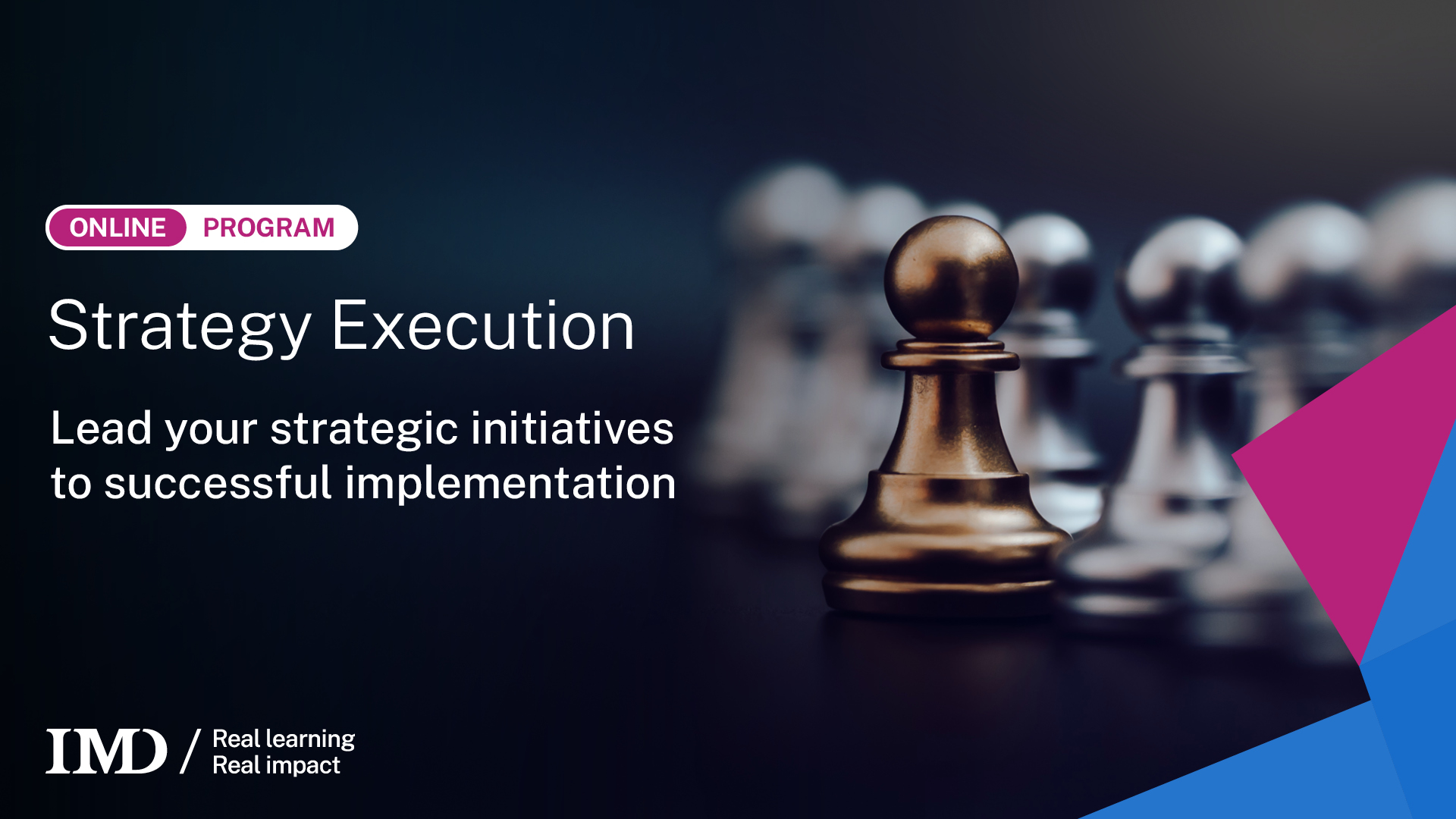 Strategy Execution Online Course - Implement strategic initiatives