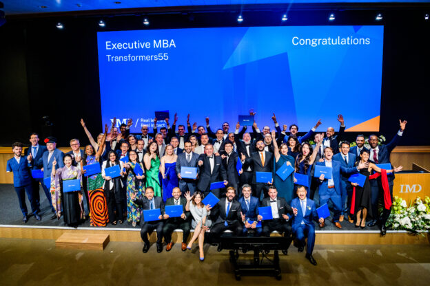 Graduating IMD EMBAs reminded to stay optimistic, present, and embrace ...