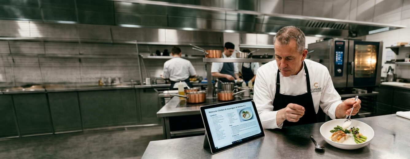 AI may write the recipe, but only we can taste the food